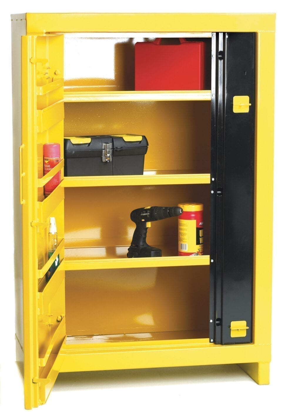 Heavy Duty Security Cupboard - 1560H X 1020 X 615 - Uki Storage Limited