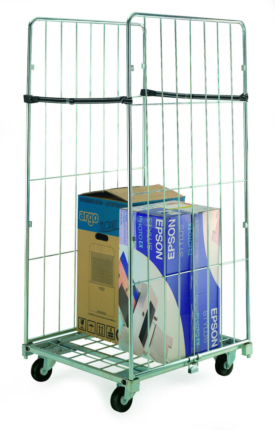 Two Sided Demountable Roll Containers With Straps - Uki Storage Limited