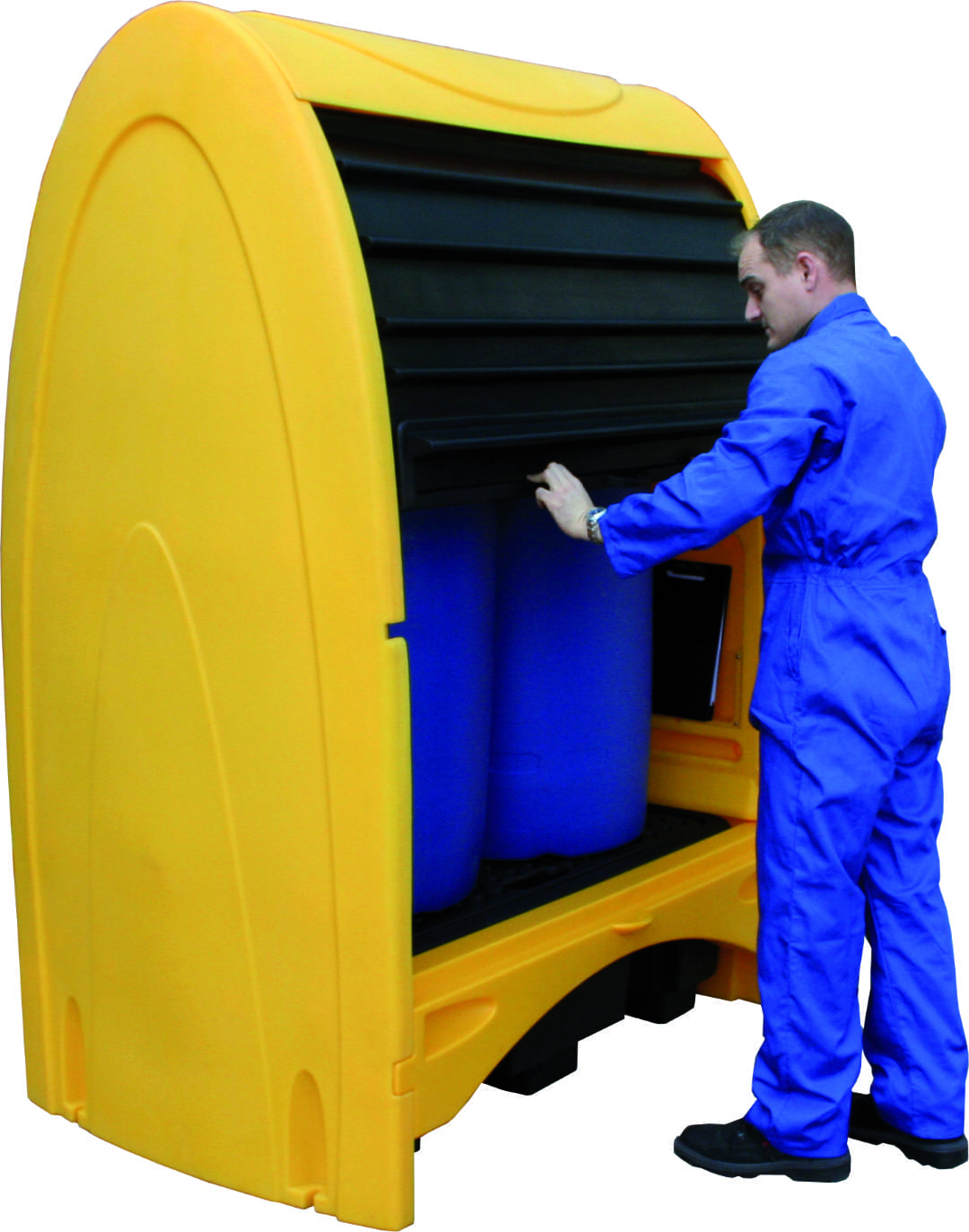 Covered Drum Storage System - Uki Storage Limited