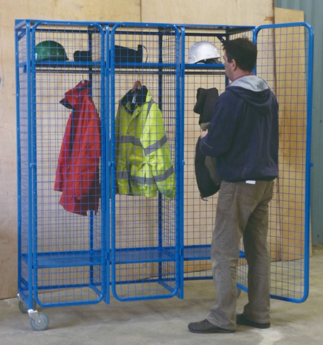 Wire Mesh Storage Compartments - Uki Storage Limited